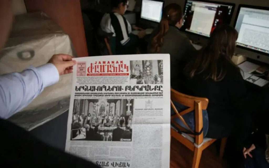 İstanbul-based Armenian language newspaper Jamanak marks 116th ...