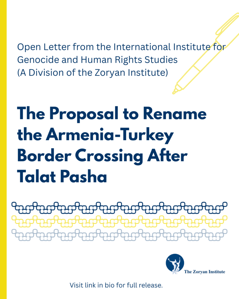 Open Letter from the International Institute for Genocide and Human ...